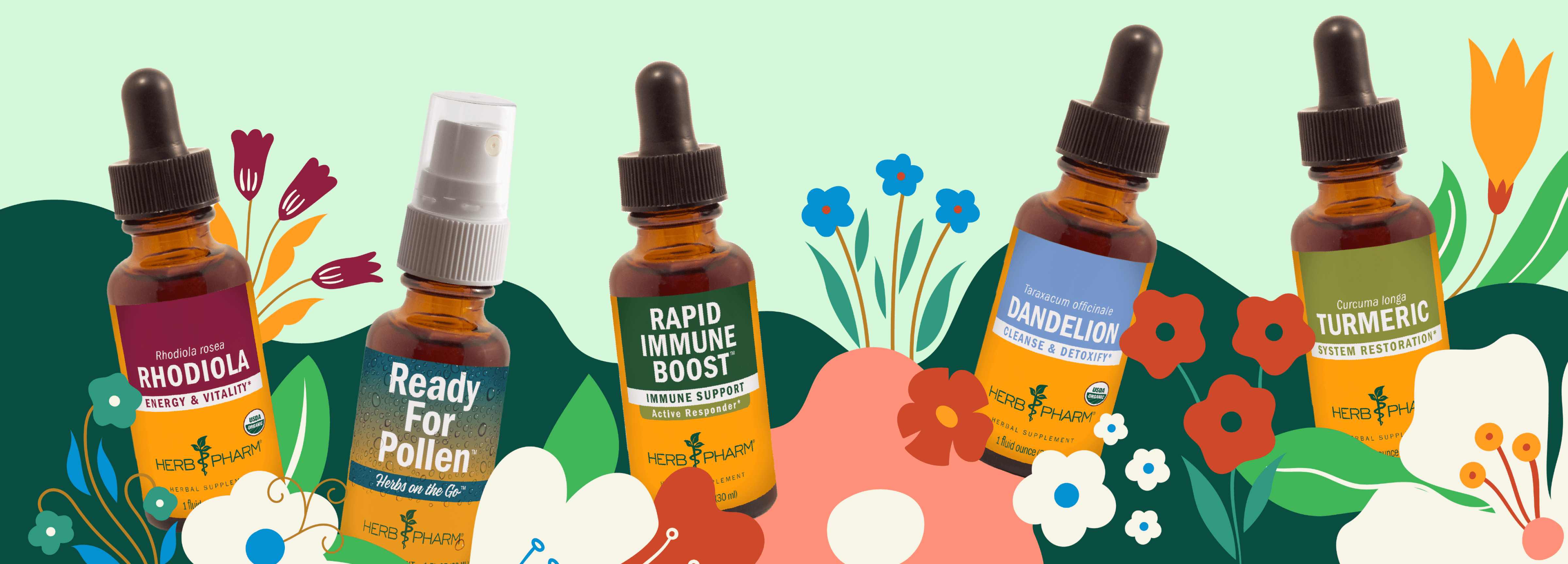 5 Liquid Herbal Extracts to Try This Spring