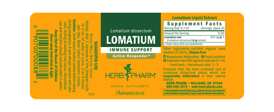 Lomatium Liquid Herbal Extract | Herb Pharm