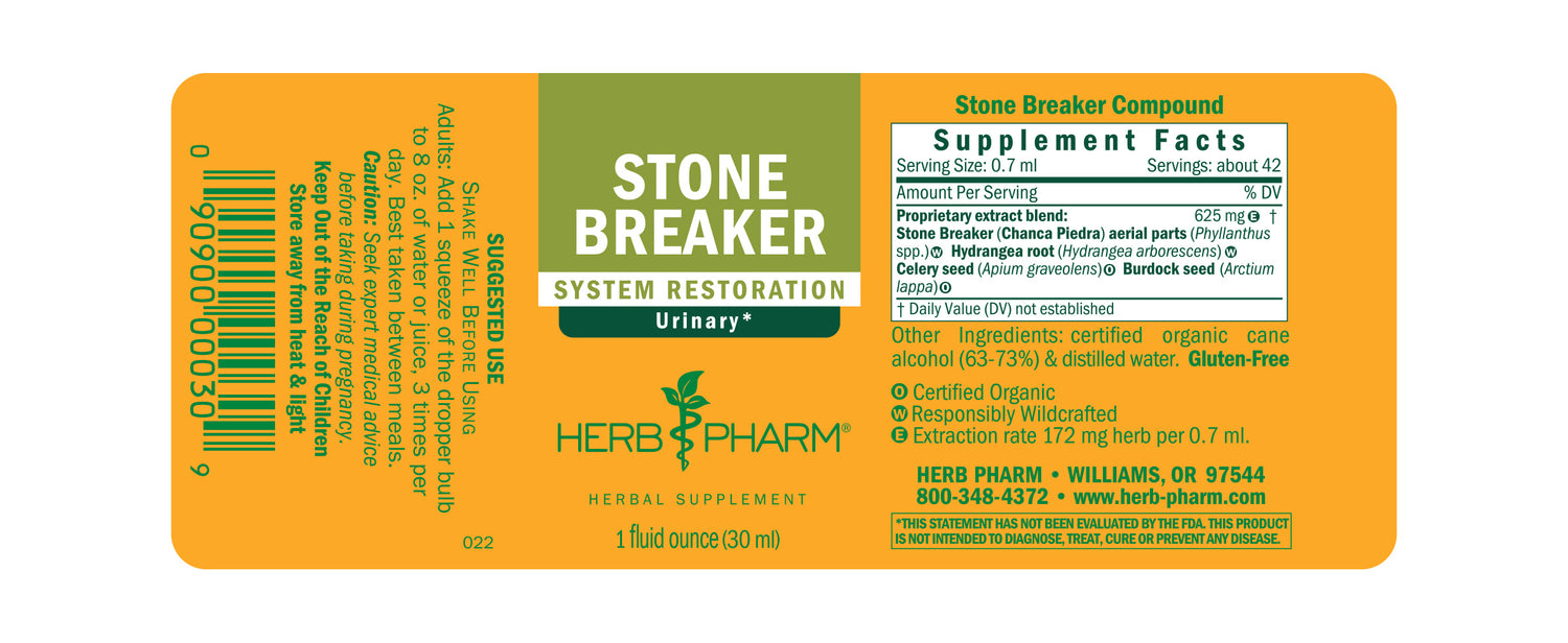 Stone Breaker Liquid Herbal Extract | Herb Pharm