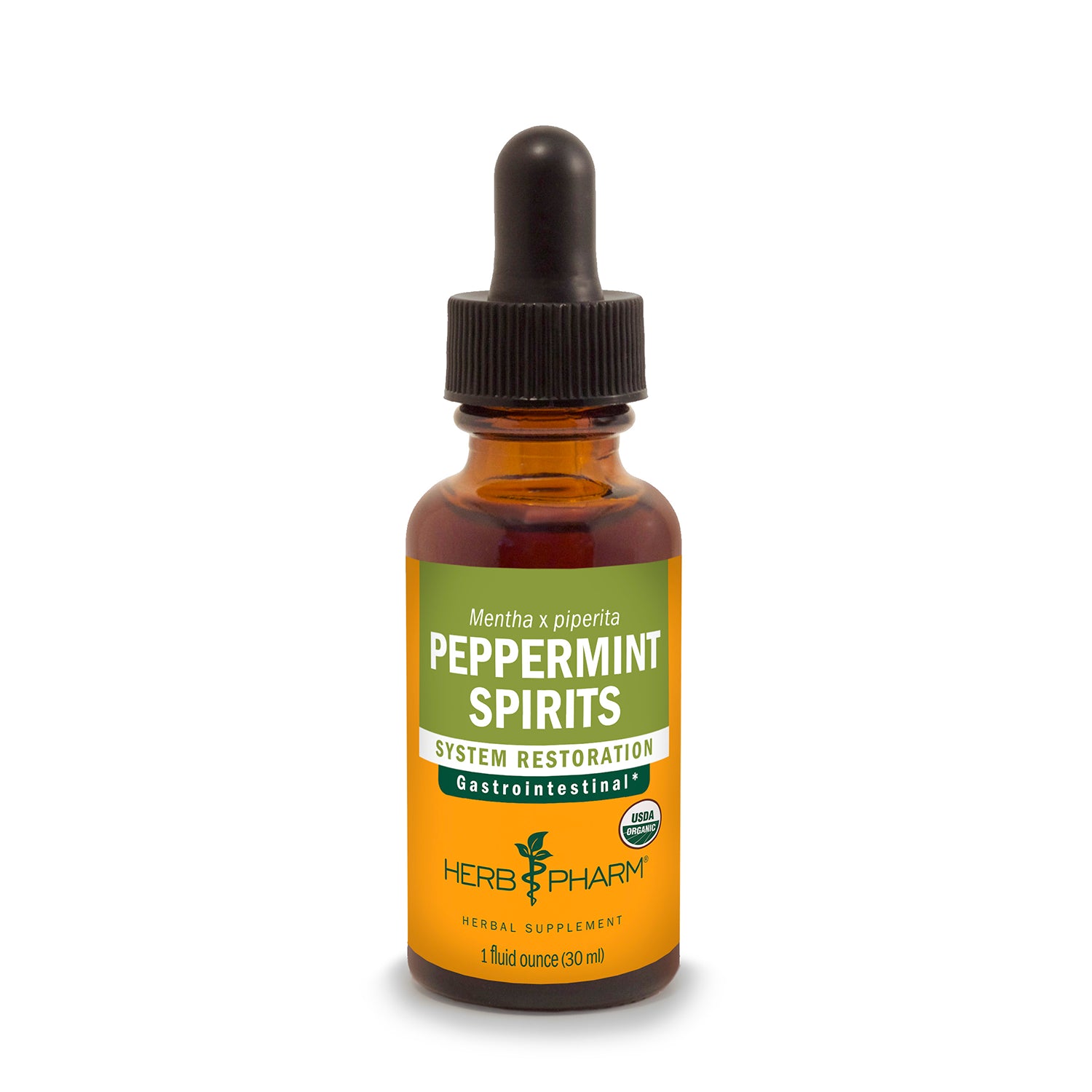 Peppermint Spirits Liquid Herbal Extract | Herb Pharm