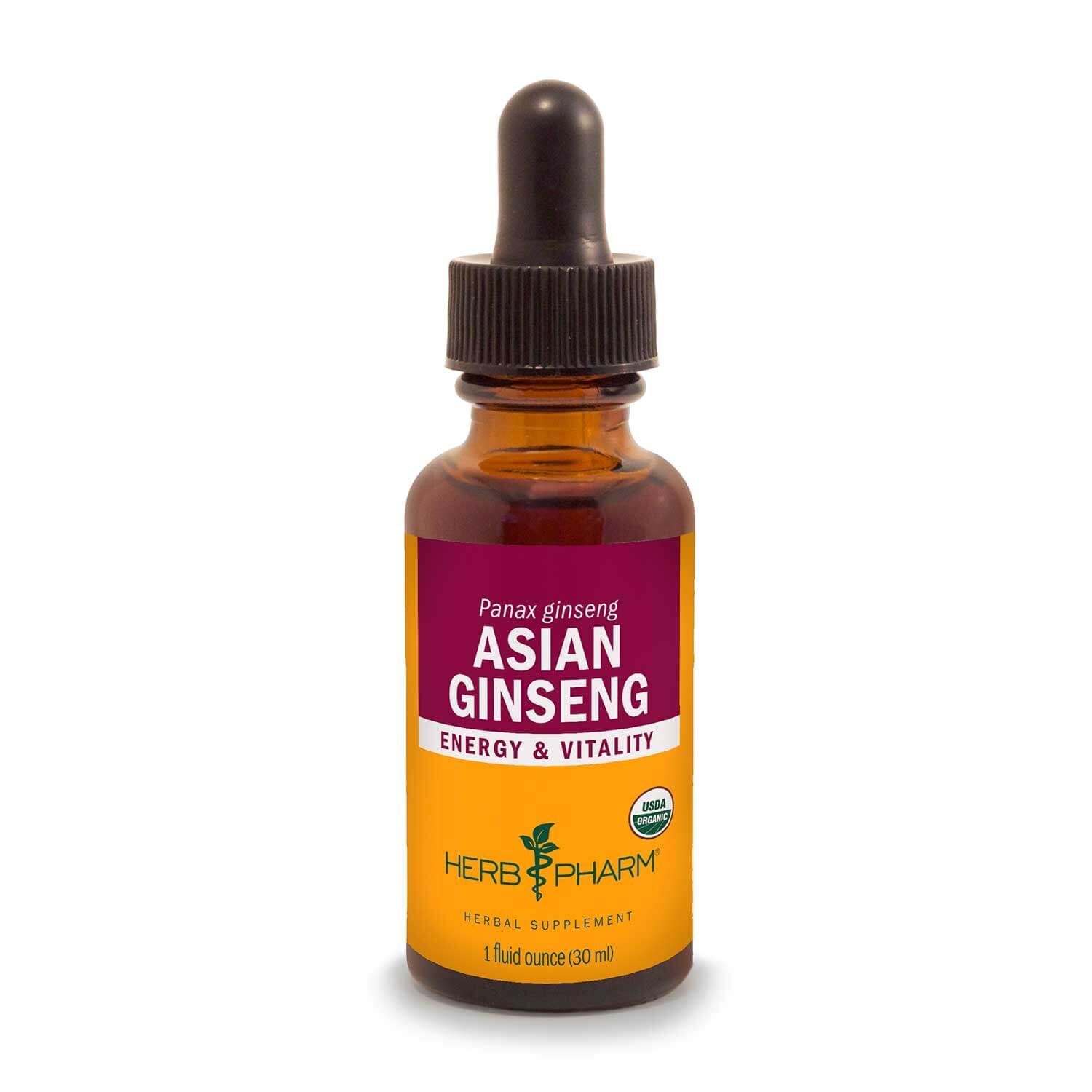 Asian Ginseng Liquid Herbal Extract | Herb Pharm