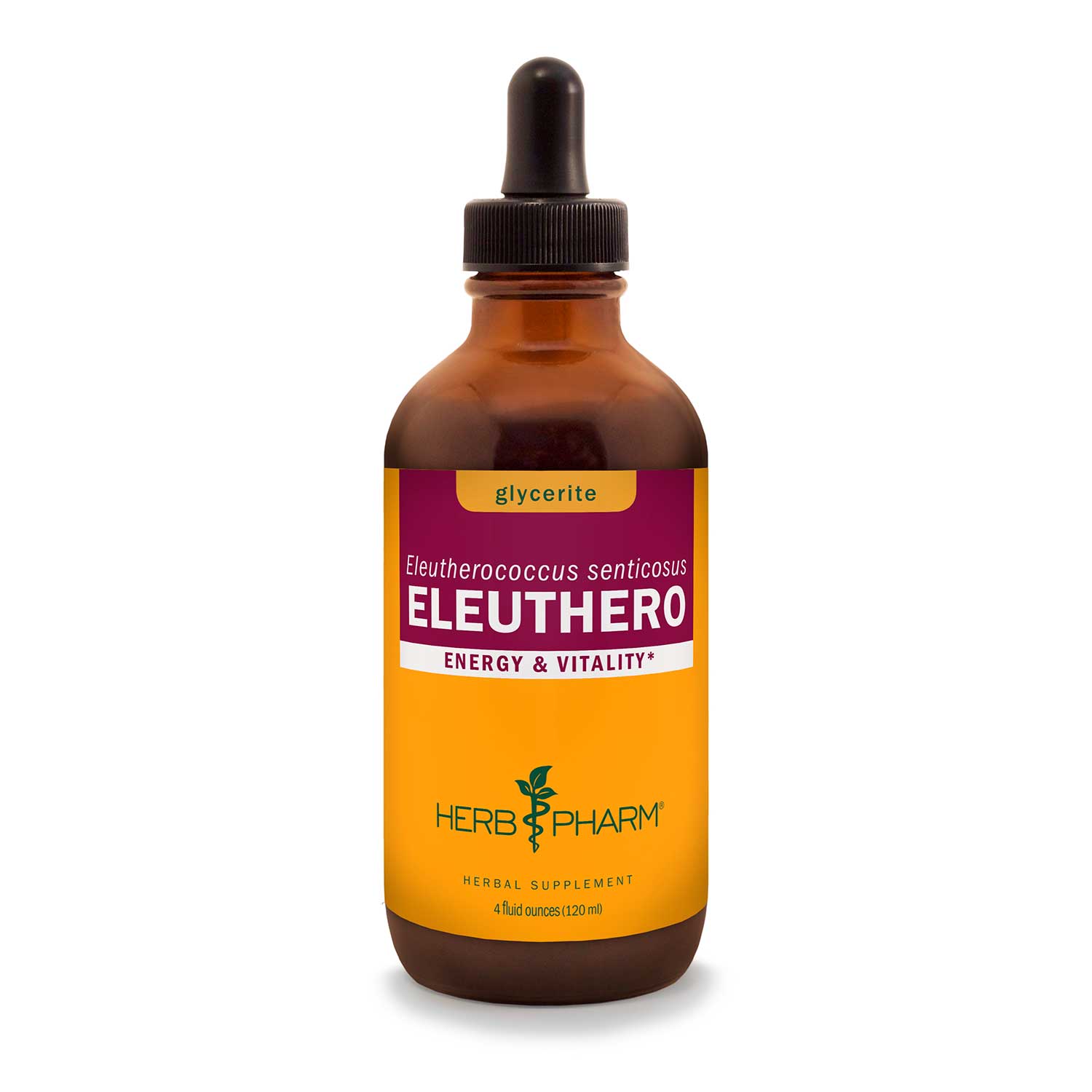 Eleuthero Glycerite Liquid Herbal Extract | Herb Pharm